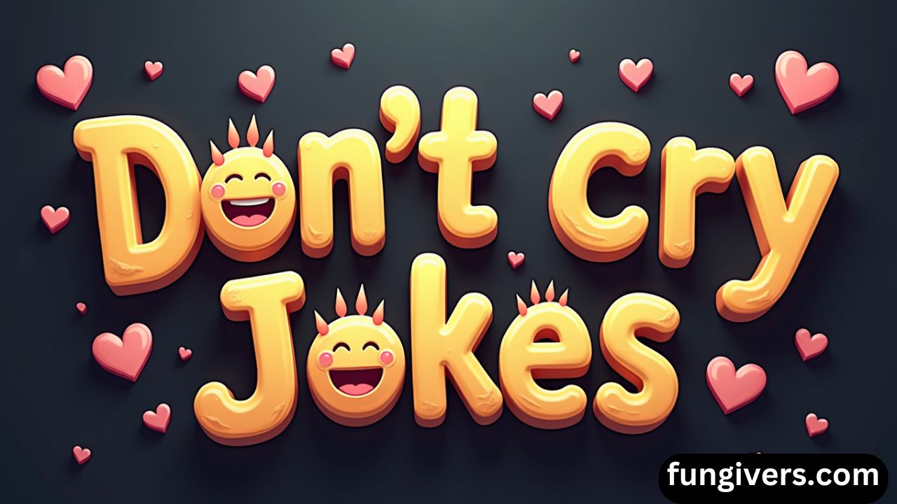 200+ Funny & Creative Don’t Cry Jokes - fungivers.com