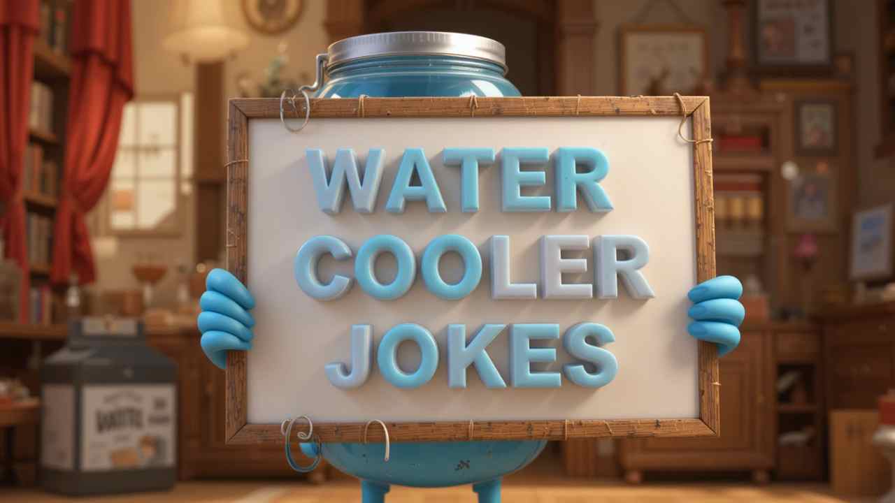 200+ Funny & Creative Water Cooler Jokes - fungivers.com