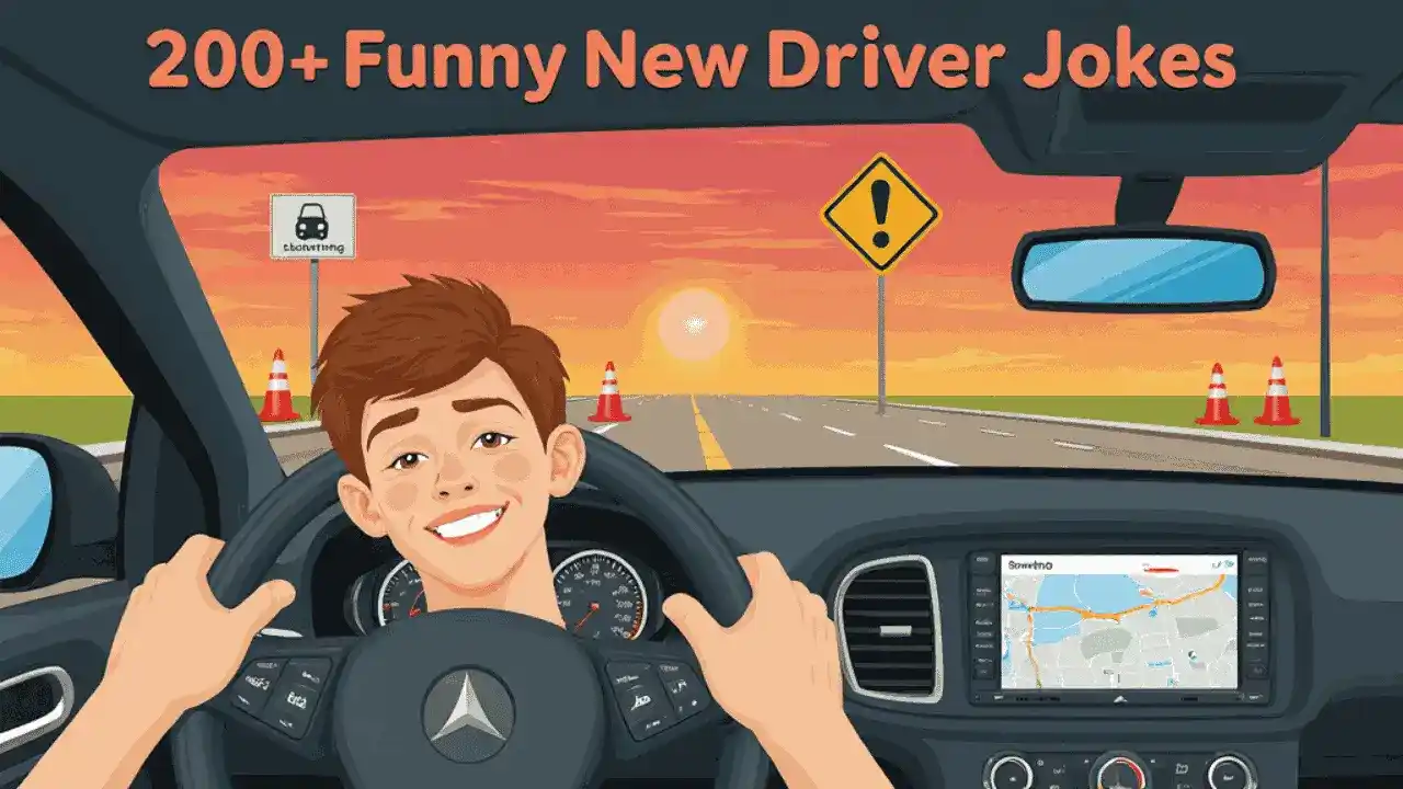 200+ Funny & Creative New Driver Jokes - fungivers.com